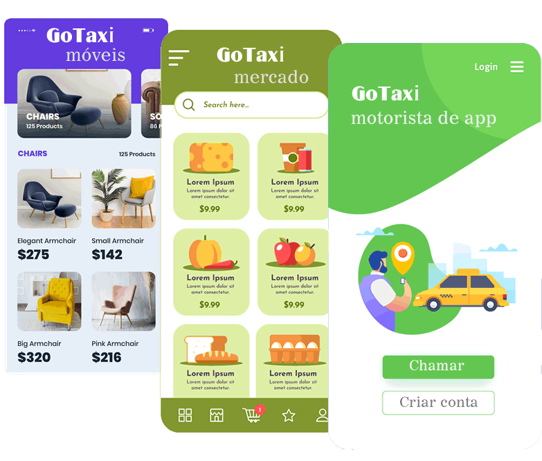 Go Taxi Company - App Multiservices, Delivery, Encomendas e Motorista ...